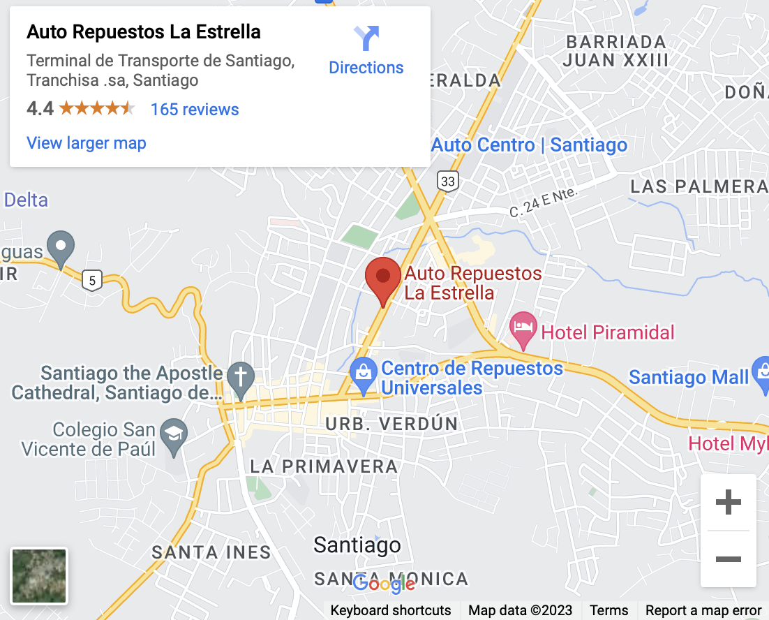 Contacto | Auto Repuesto La Estrella, Listos para asesorarte